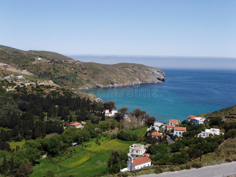 Andros-Insel, Griechenland stockbild. Bild von ägäisch - 10668665