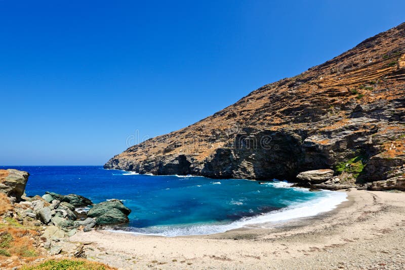 Insel Andros, Griechenland stockbild. Bild von insel - 24010887