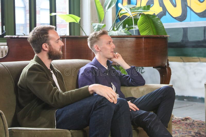 Honne Films an Interview in a Brooklyn Studio Editorial Stock Photo ...