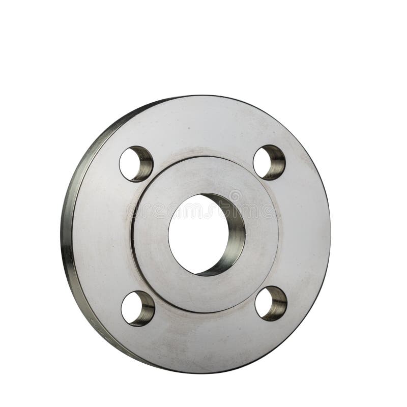 Anello Della Flangia Del Metallo Immagine Stock - Immagine di chiusura ...