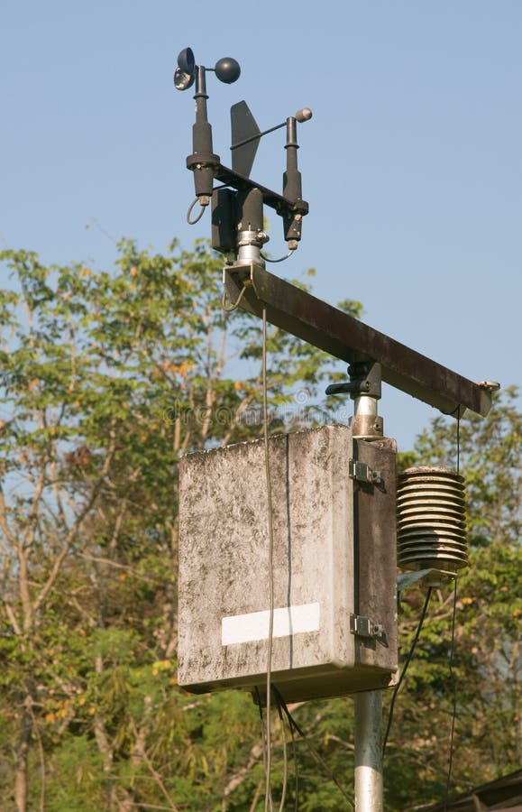 Anemometer, Meteorological Weather-station Measurement Equipment Stock ...
