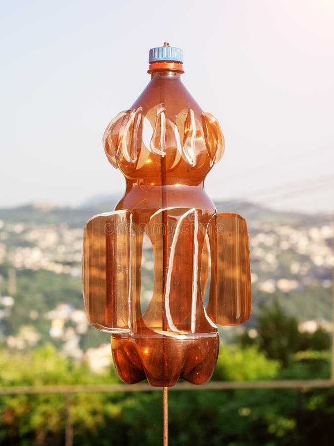 Anemometer from a Plastic Bottle. Wind Speed Meter. Wwind Measuring ...