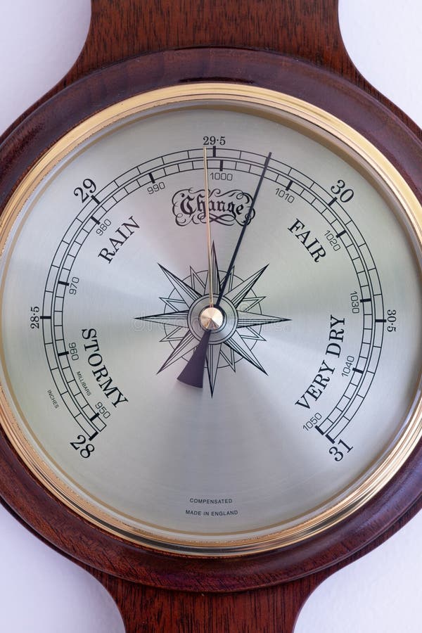 Aneroid barometer stock image. Image of scientific, beauty - 359001001