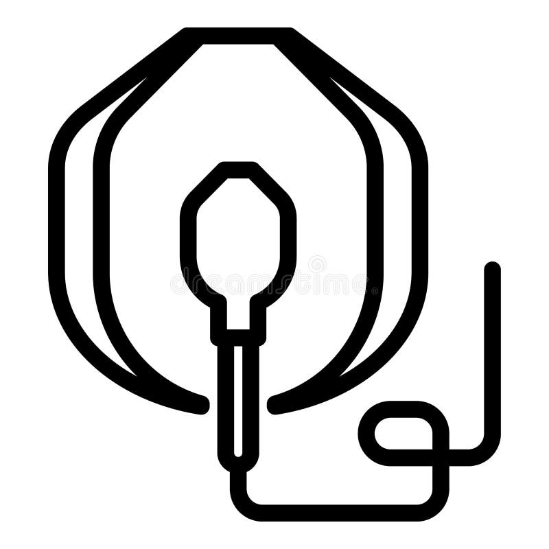 Anesthesia Mask Icon, Outline Style Stock Vector - Illustration of ...