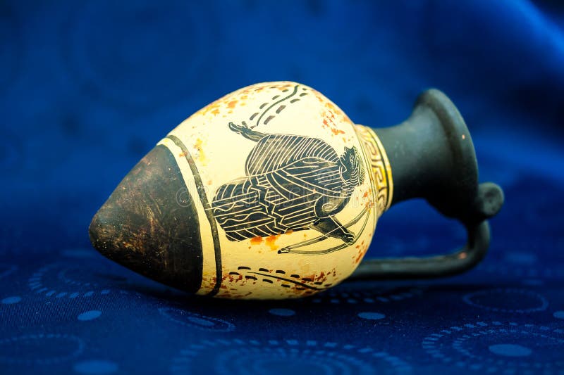 Anfora grega antiga foto de stock. Imagem de anfora - 305871742