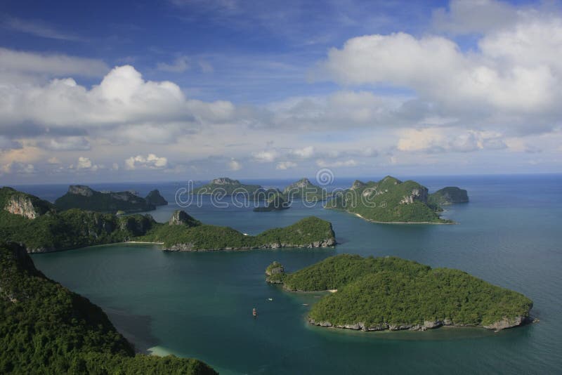 Ang Thong National Marine Park, Thailand Stock Image - Image of coast ...