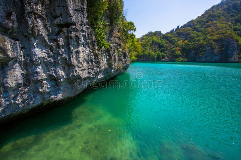 Ang Thong National Marine Park Stock Image - Image of beautiful ...
