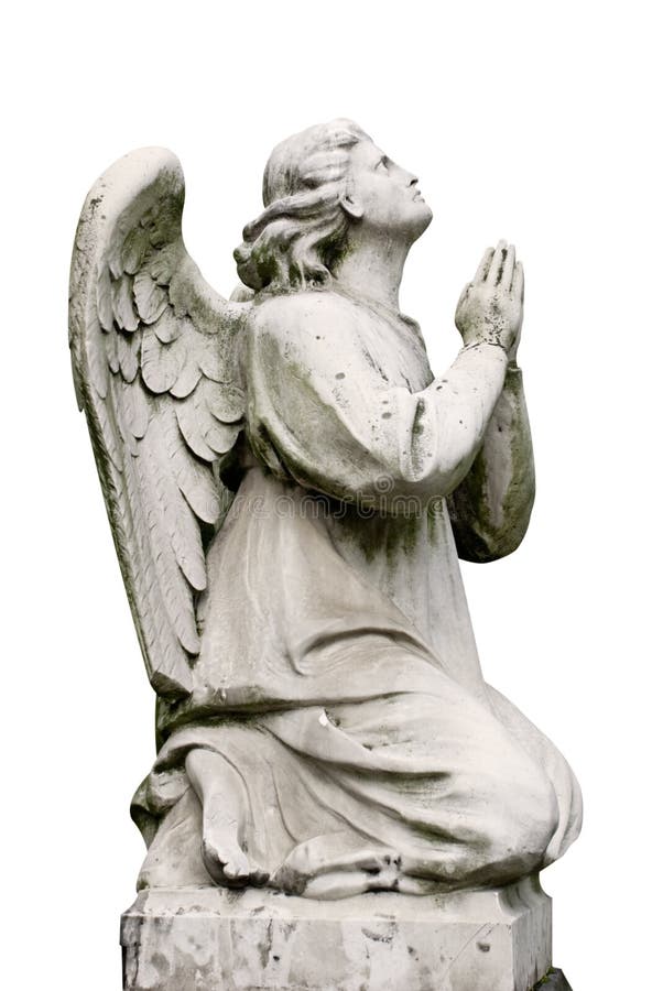 Angel sculpture stock image. Image of ponte, angels, color - 13805171