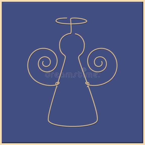 Wire Angel Stock Illustrations – 161 Wire Angel Stock Illustrations ...