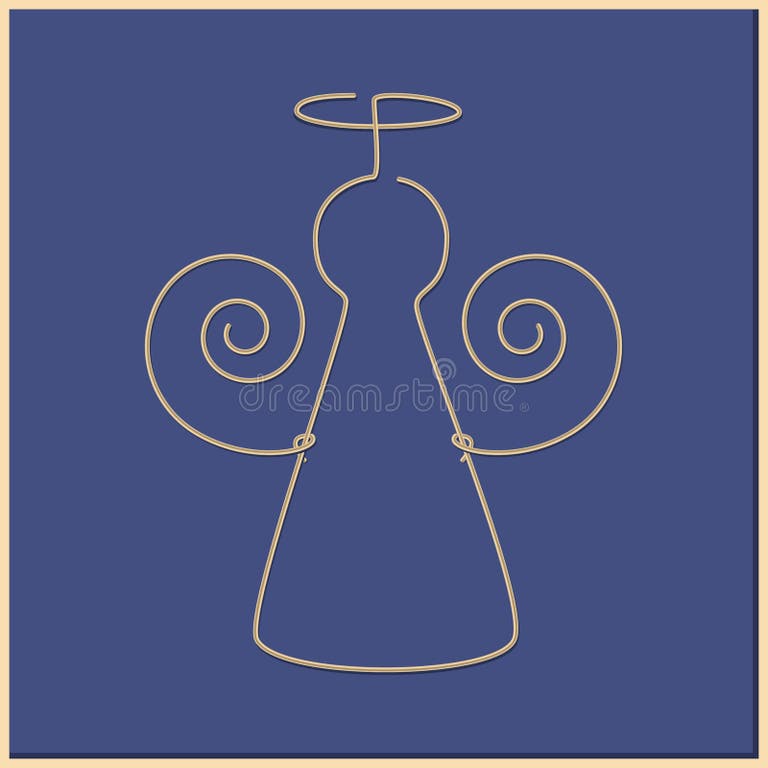 Wire Angel Stock Illustrations – 161 Wire Angel Stock Illustrations ...