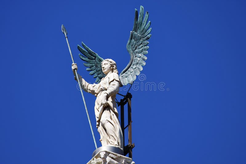 Angel stock image. Image of wings, sight, capital, tuscany - 24647465