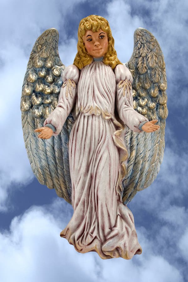 Angels at the Gates of Heaven. Stock Photo - Image of christian, peace ...