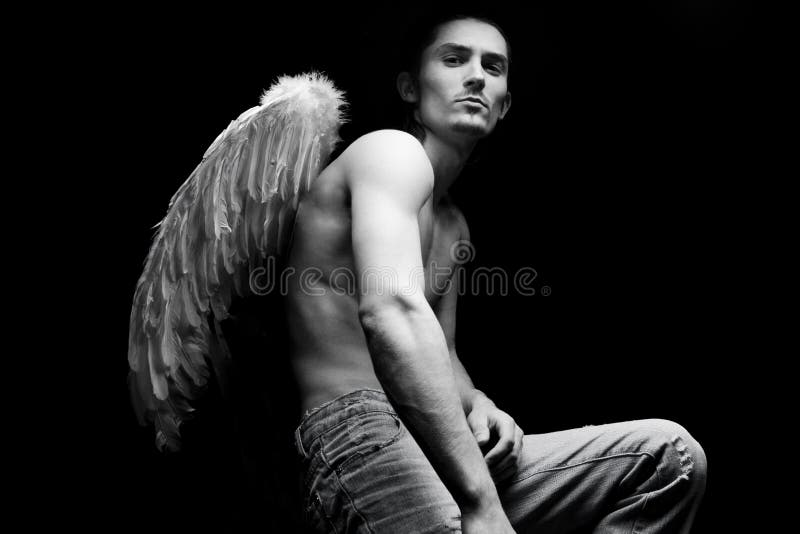 Male angel stock photo. Image of heaven, person, archangel - 7897088