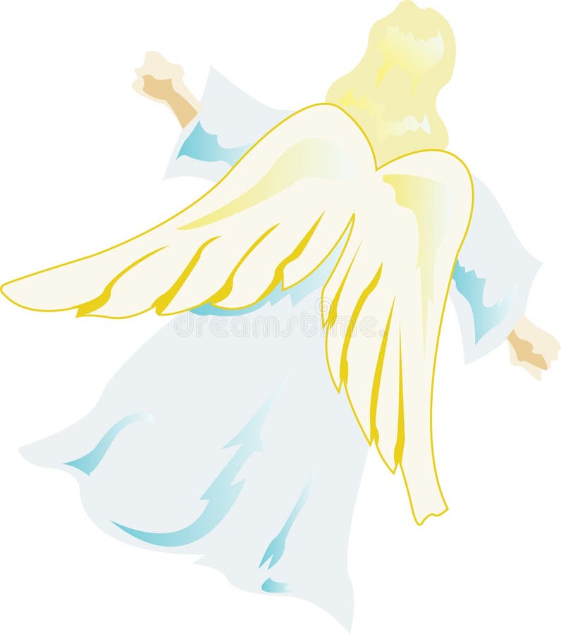 Angel praying logo stock vector. Illustration of heaven - 29722560