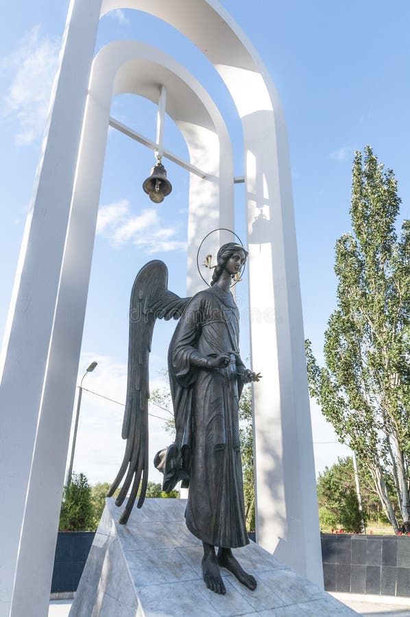 Angel at the Arch stock image. Image of memory, angel - 26420601