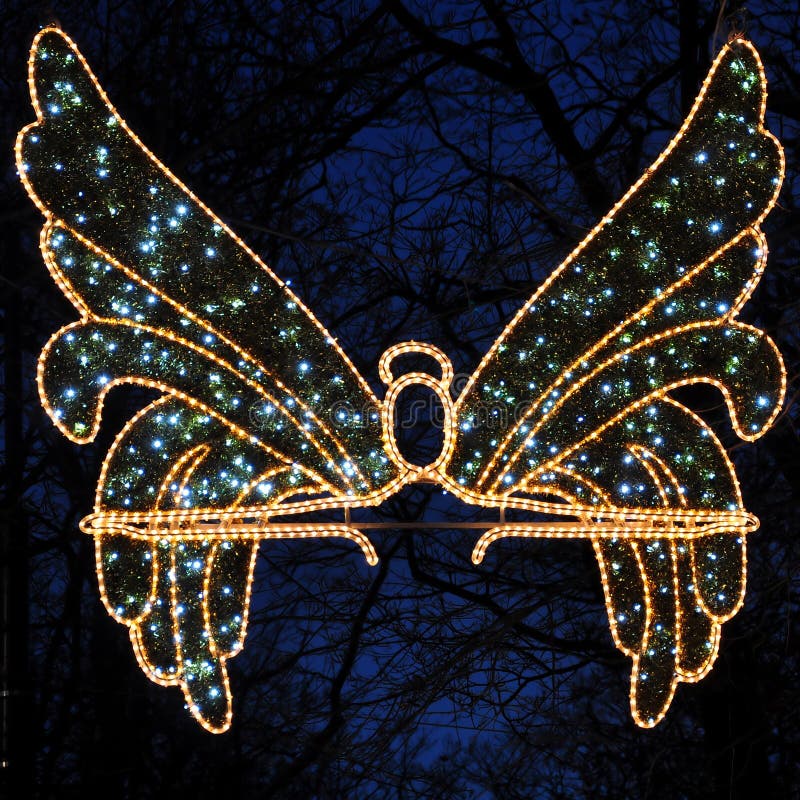 Angel as a decoration stock illustration. Illustration of heaven - 23721715