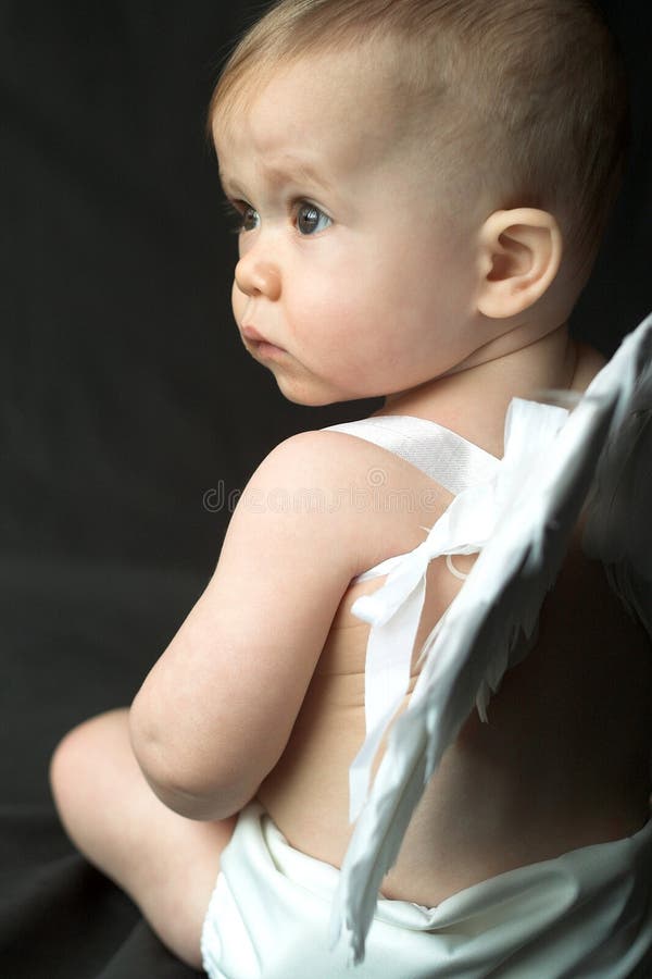 Angel Baby stock image. Image of angelic, beautiful, infant - 1878645
