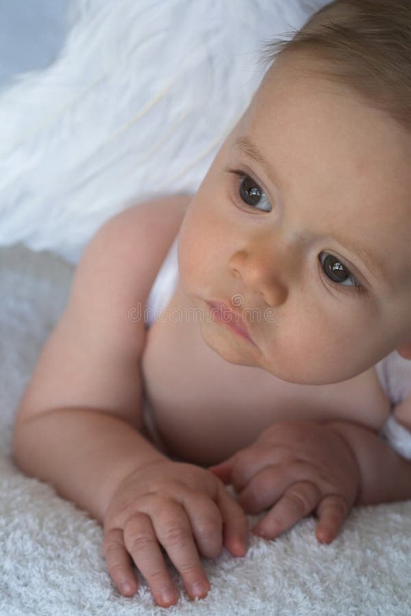 Angel Baby stock photo. Image of little, infant, natural - 1900236