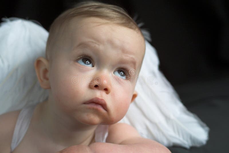 Angel Baby stock photo. Image of bare, child, healthy - 1941694