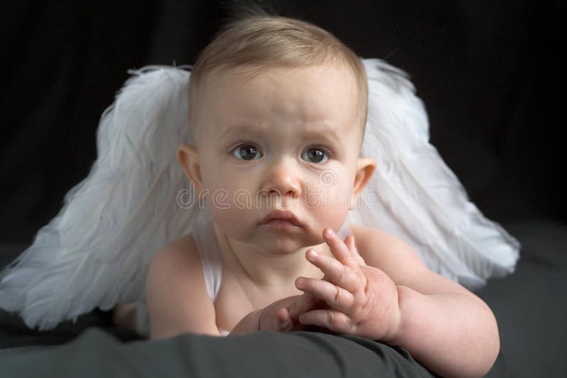 Angel+Kids stock photo. Image of protecke, hope, whatching - 1616686