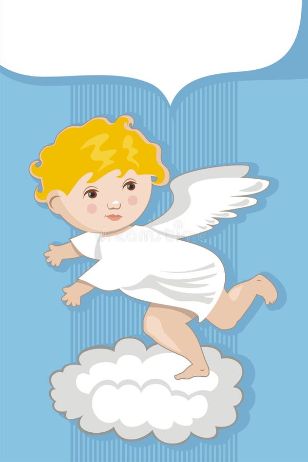 Angel Background stock vector. Illustration of background - 27232078