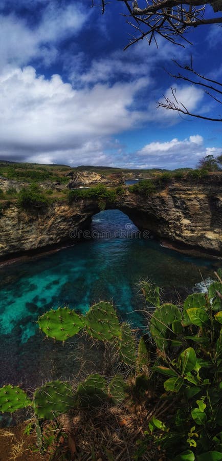 Angel Billabong Beach Bali Indonesia Stock Photo - Image of billabong ...
