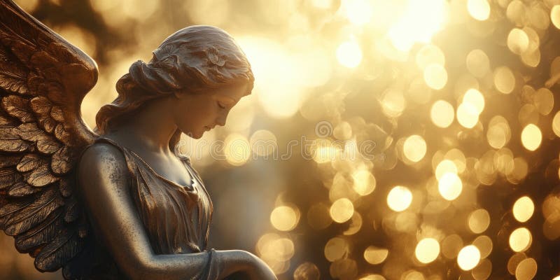 Angel with Book stock photo. Image of religious, statue - 378759564