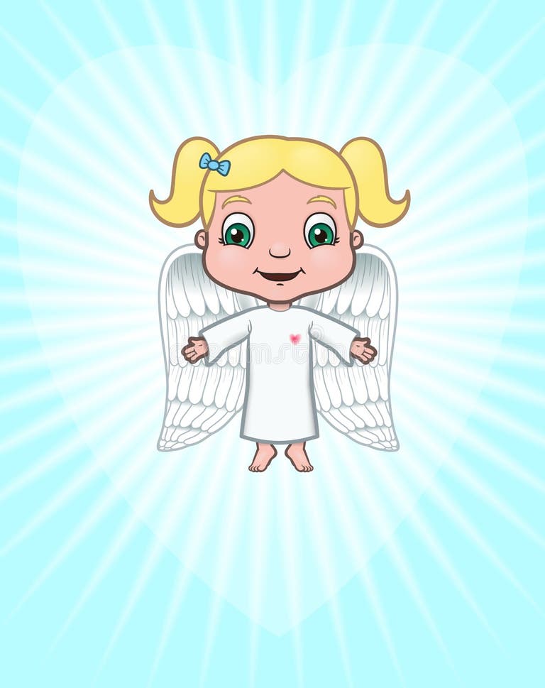 Innocent Angel Stock Illustrations – 2,228 Innocent Angel Stock ...