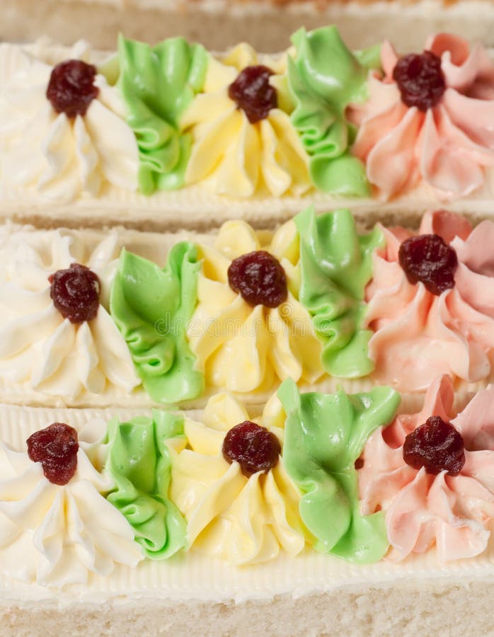 Angel cake stock image. Image of pink, white, cream, sponge - 68554907