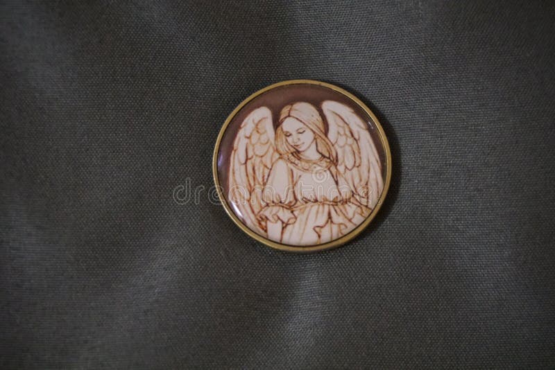 Angel stock image. Image of representing, coin, protection - 93844403