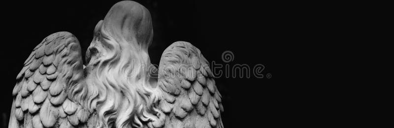 Angel of Death As a Symbol of the End of Life Stock Photo - Image of ...