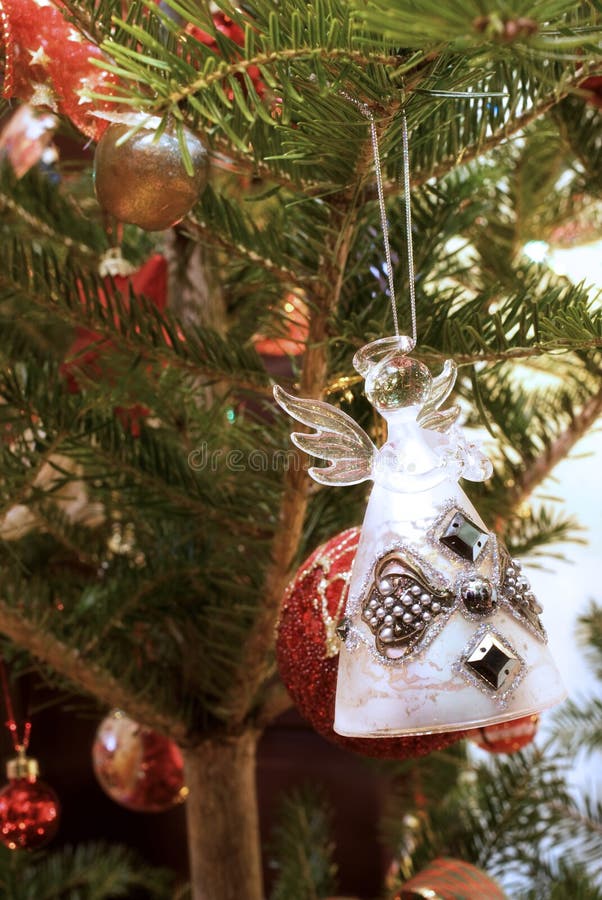 Angel toy decoration. stock photo. Image of natural, detailed - 81296514