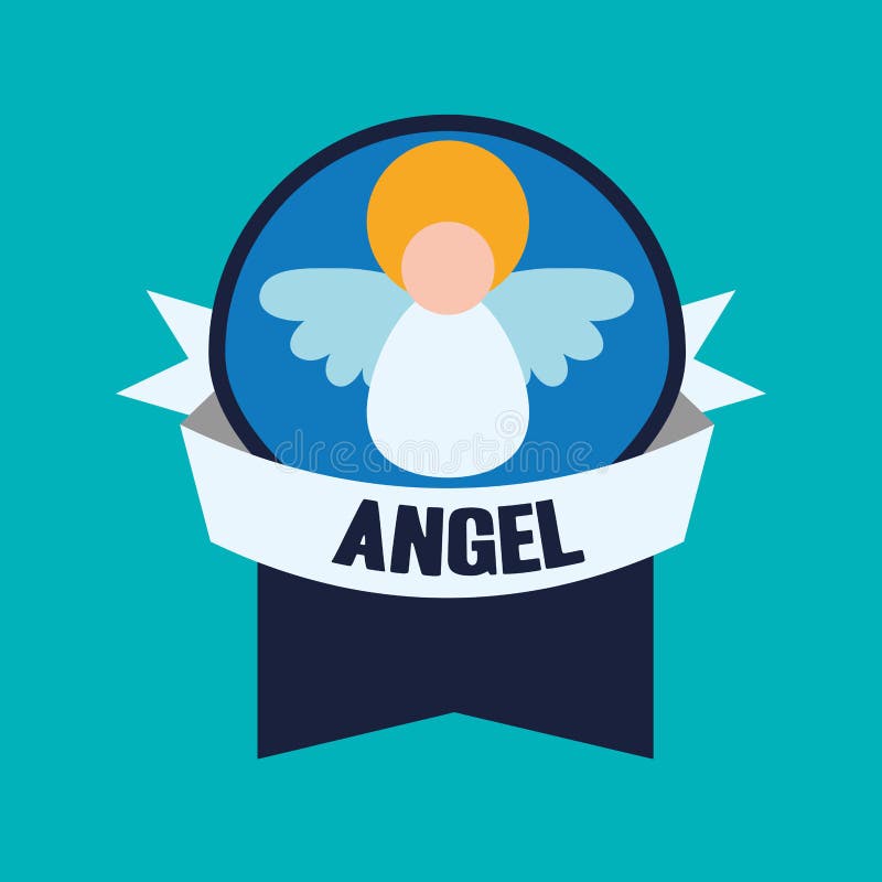 Angel design stock vector. Illustration of love, decorative - 58663295