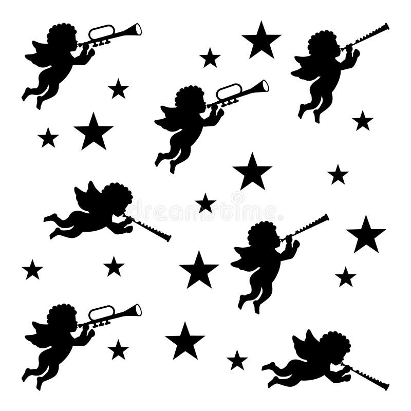 Angel design stock vector. Illustration of graphic, drawing - 47489449