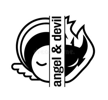 Angel Devil Icon Stock Illustrations – 5,225 Angel Devil Icon Stock ...