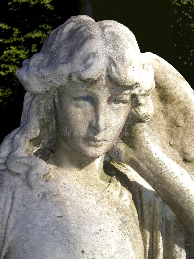 Angel face stock photo. Image of monument, purity, beauty - 251436