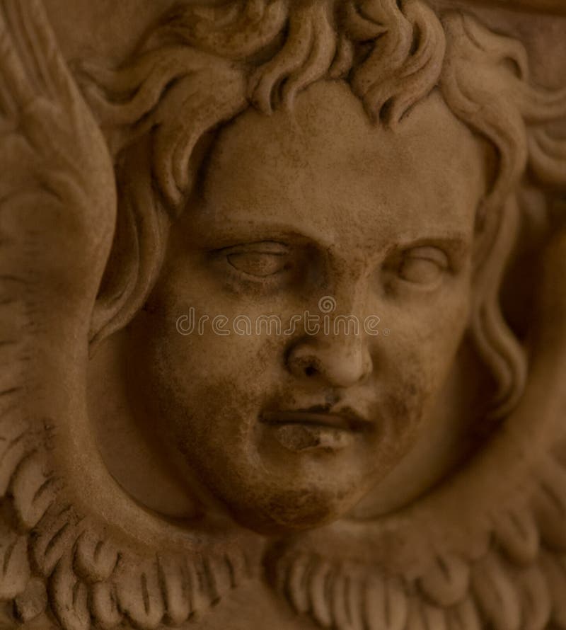 Angel face stock photo. Image of beige, head, italy, marble - 65620408