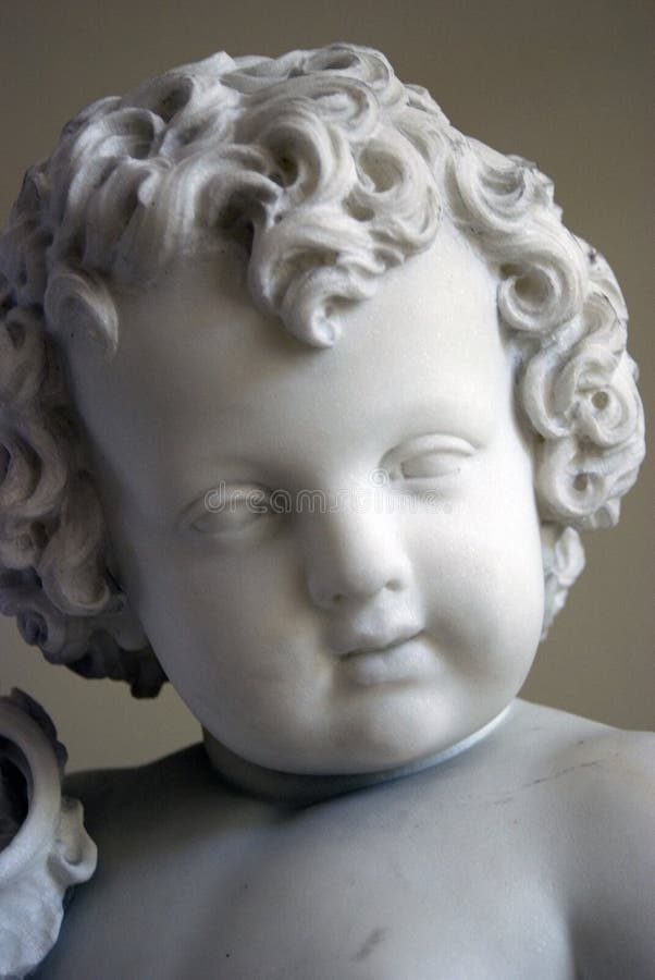 Angel face stock photo. Image of cherub, figurine, beauty - 50652592