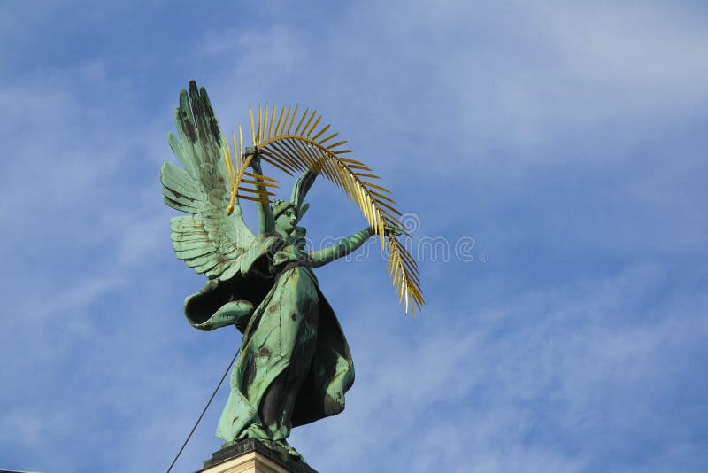 Angel figure stock photo. Image of sculpture, monument - 78077918