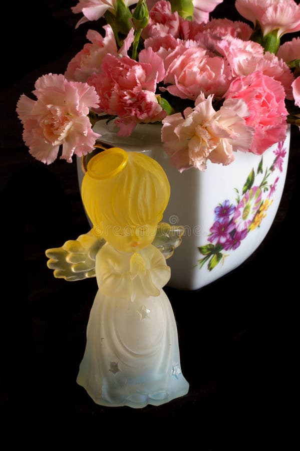 Angel and Flower stock photo. Image of holy, morning, perfume - 7112440