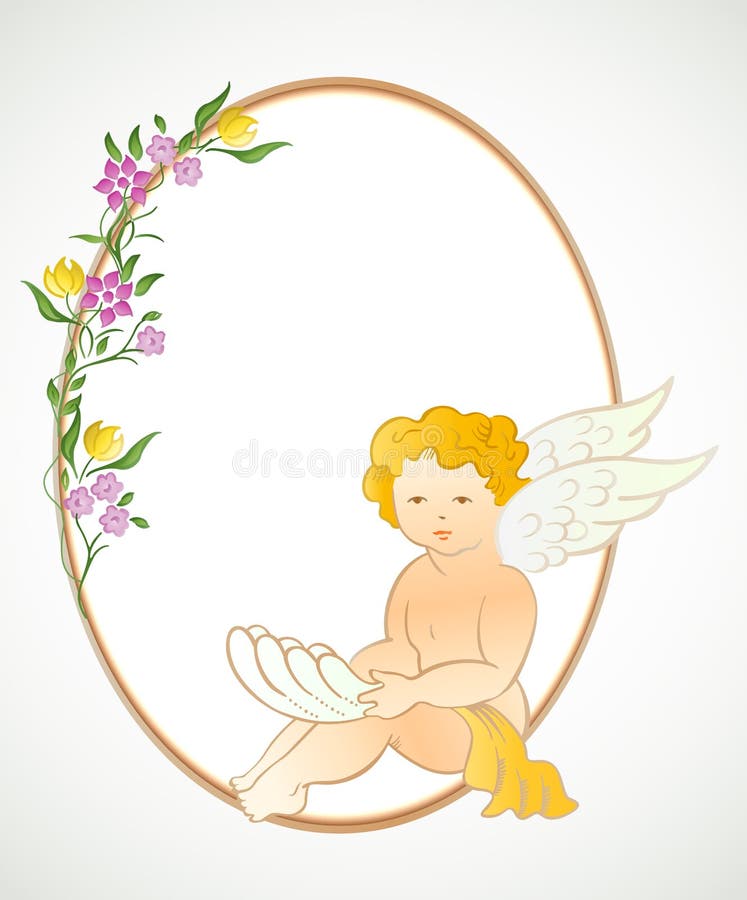 Two angels stock illustration. Illustration of fairy - 21881847