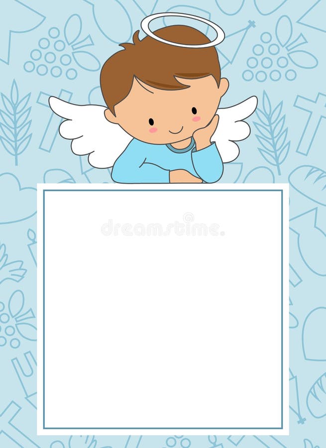 Angel frame stock vector. Illustration of arms, shape - 5752049