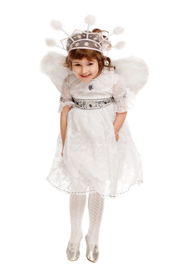 Surprised angel stock photo. Image of religion, wings, daughters - 306414