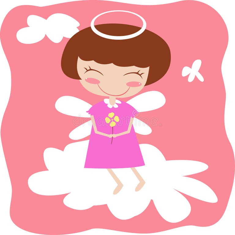 Blonde Girl Angel Stock Illustrations – 649 Blonde Girl Angel Stock ...