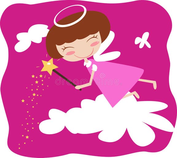 Cute Blonde Girl Angel Stock Illustrations – 520 Cute Blonde Girl Angel ...