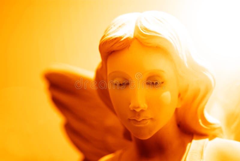 Angel and Heavenly Light stock photo. Image of adult - 19178068
