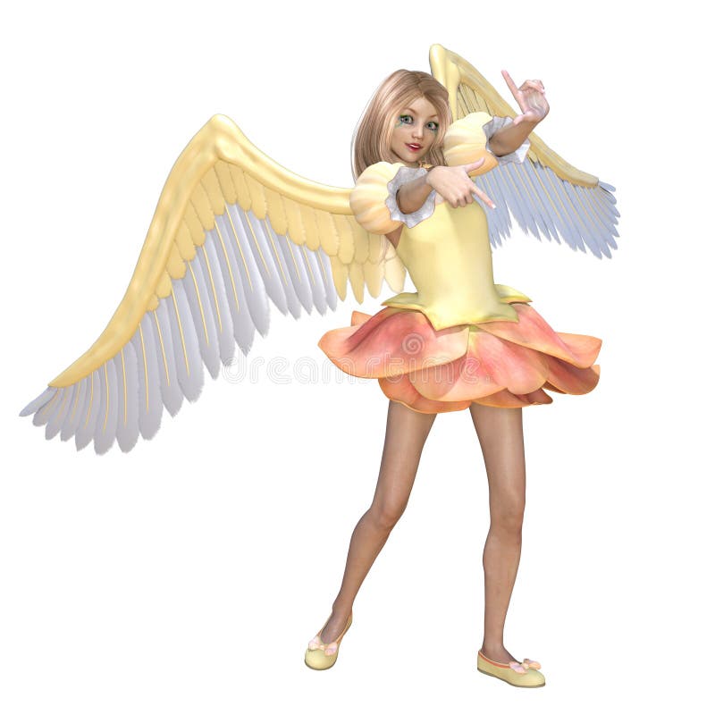 Angel stock illustration. Illustration of dancer, white - 60460067