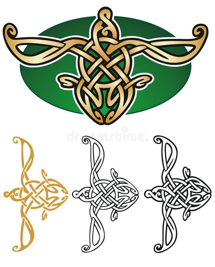 Angel knot stock vector. Illustration of drawing, symbol - 42546911