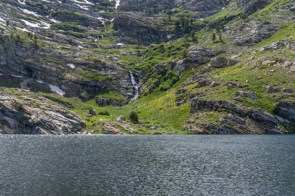 Angel Lake in Eastern Nevada Stock Photo - Image of natural, lake: 31902436