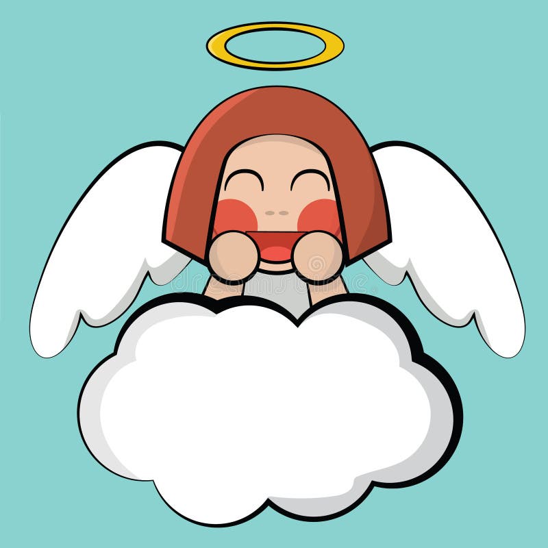 Laughing Angel Stock Illustrations – 511 Laughing Angel Stock ...